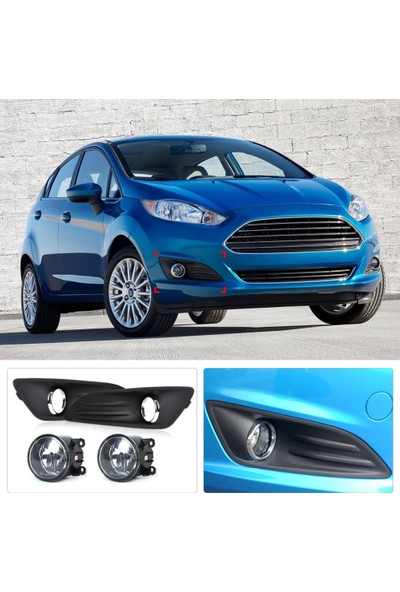 Yedek Parça Evi Ford Fiesta Sis Far Takımı Mat 2012-2018 Yedek Parça Evi Ford Fiesta Sis Far Takımı Mat 2012-2018