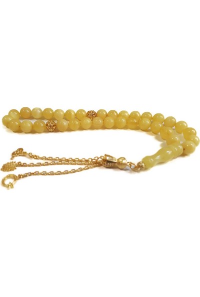 Takıhan  Damla Kehribar Tesbih Model-7