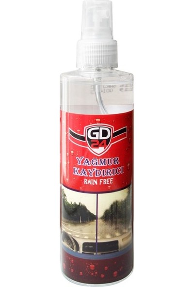 GD24 Rain Free Yağmur Kaydırıcı 200 ml. GD24 Rain Free Yağmur Kaydırıcı 200 ml.