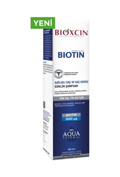 Bioxcin Biotin Şampuan 300 ml | Tüm Saç Tipleri