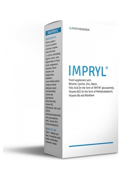 Impryl 30 Tablet Takviye Edici Gıda Impryl 30 Tablet Takviye Edici Gıda