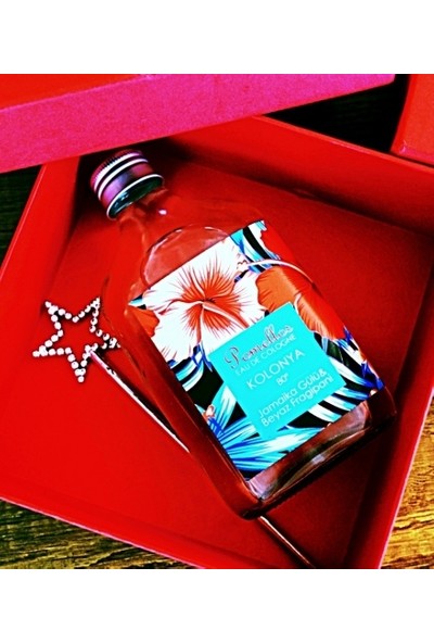 Pomellos Jamaika Gülü & Beyaz Frangipani Kolonya 250 ml