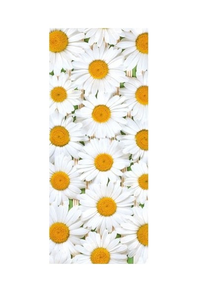 Artikel Sarı Çiçekler Buzdolabı Sticker