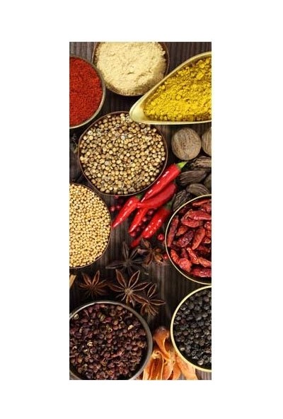 Artikel Baharatlar Buzdolabı Sticker Artikel Baharatlar Buzdolabı Sticker