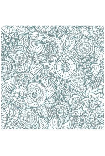 Artikel Çiçek Desenleri-1 Bulaşık Makinesi Sticker