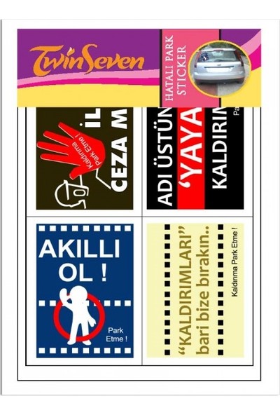 Artikel Yazılar Sticker 12 Model