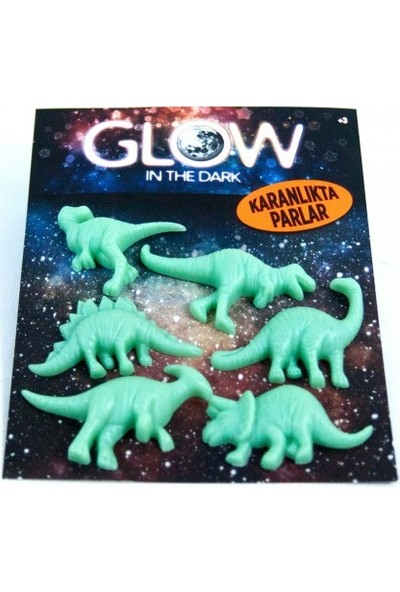 Artikel Fs-205 3D Dinazor Fosforlu Sticker