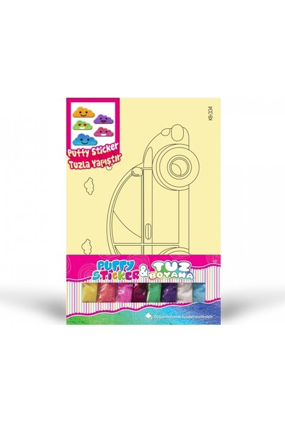 Artikel Kb-334 Araba Tuz Boyama & Bulut Puffy