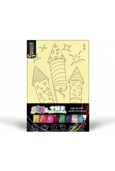 Artikel Kb-348 Simli Tuz Boyama