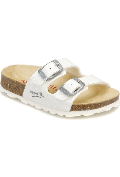Superfit 8-00111-50 Pk Beyaz Kız Çocuk Terlik