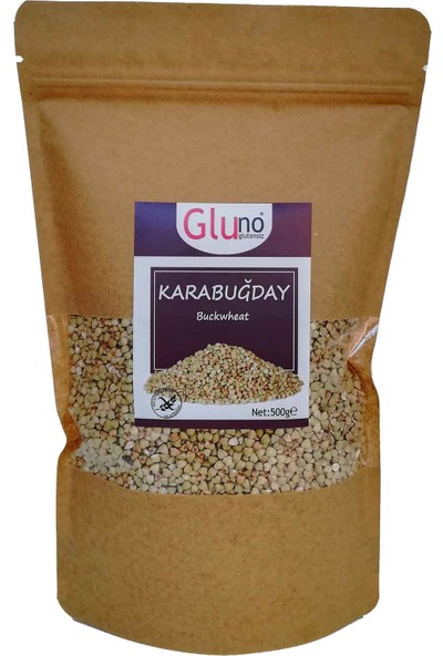 Gluno Glutensiz Çiğ Karabuğday (Tane) 500 gr
