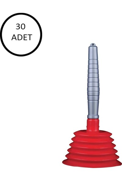 Zambak Büyük Körüklü Vantuz 30' lu