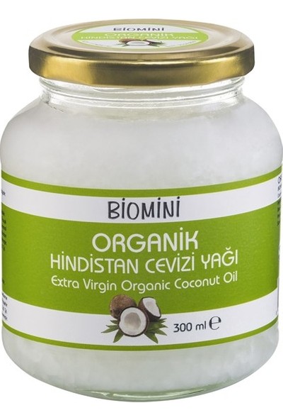 Biomini Organik Hindistan Cevizi Yağı - 300 ml