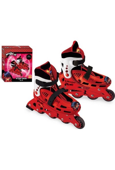 Sunman Miraculous Ladybug Inline 4 Teker Paten