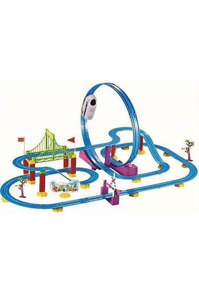 Vardem Işıklı Hızlı Tur Treni 82 Parça Beyaz Lokomotif Oyuncak Tren Vardem Işıklı Hızlı Tur Treni 82 Parça Beyaz Lokomotif Oyuncak Tren