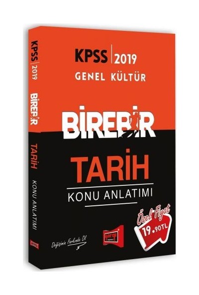 Yargı Yayınevi 2019 KPSS Birebir Tarih Konu Anlatımı Yargı Yayınevi 2019 KPSS Birebir Tarih Konu Anlatımı