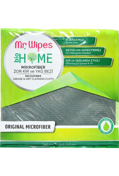 Farmasi Mr. Wipes Antibakteriyel Microfiber Zor Kir ve Yağ Bezi