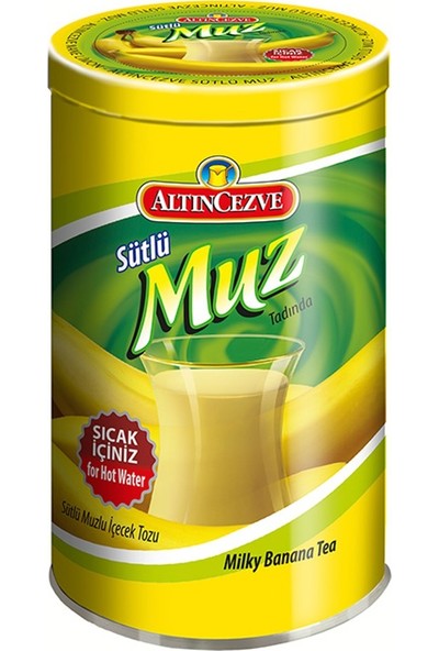 Altıncezve Altıncezve Sütlü Muz - Teneke 250 gr Altıncezve Altıncezve Sütlü Muz - Teneke 250 gr