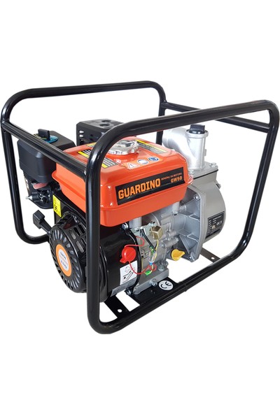 Guardino GW50 2'' 6,5 Hp Benzinli Su Motoru Guardino GW50 2'' 6,5 Hp Benzinli Su Motoru