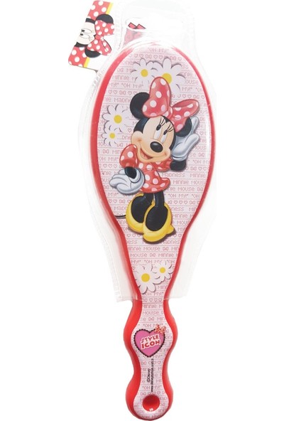 Disney Minnie Mouse Kırmızı Fırça Tarak Disney Minnie Mouse Kırmızı Fırça Tarak