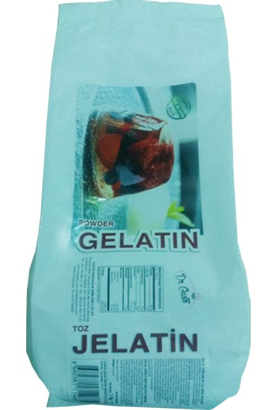 Dr. Gusto Toz Jelatin 1 Kg 240 Bloom Yenilebilir Sığır Jelatini