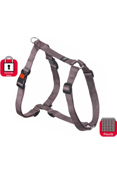 Karlie Kilitli Göğüs Tasma Xl 90-120Cm Gri Karlie Kilitli Göğüs Tasma Xl 90-120Cm Gri