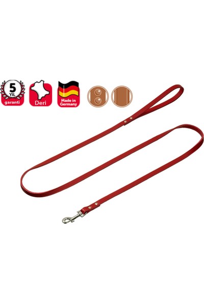 Karlie Deri Uzatma Tasma 100Cm/12Mm Kırmızı Karlie Deri Uzatma Tasma 100Cm/12Mm Kırmızı