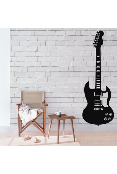 Dekadron Gitar Metal Tablo Dekadron Gitar Metal Tablo