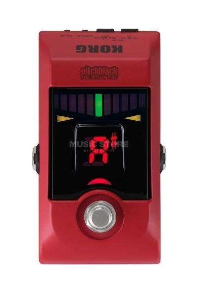 Korg Pitchblack Pb-1 Guitar Pedal Tuner Rm - Red Metallic Akort Aleti Korg Pitchblack Pb-1 Guitar Pedal Tuner Rm - Red Metallic Akort Aleti