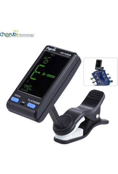 Cherub Wst-650Gb Guitar/Bass Tuner Akort Aleti Cherub Wst-650Gb Guitar/Bass Tuner Akort Aleti
