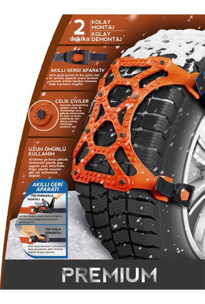 Mefa Tech Kar Paleti Premium Large Model Ebat 165-225 Taban