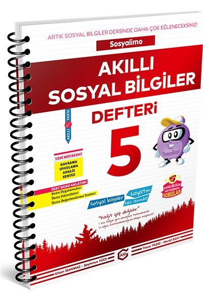 Arı Yayıncılık 5.Sınıf Sosyal Bilgiler Defteri