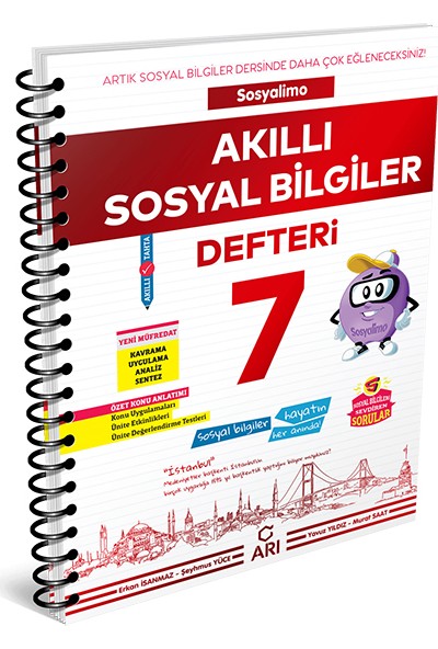 Arı Yayıncılık 7.Sınıf Sosyal Bilgiler Defteri