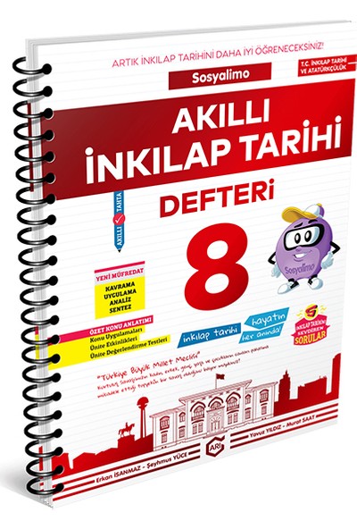 Arı Yayıncılık 8.Sınıf Sosyal Bilgiler Defteri