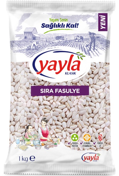 Yayla Sıra Fasulye 1 kg
