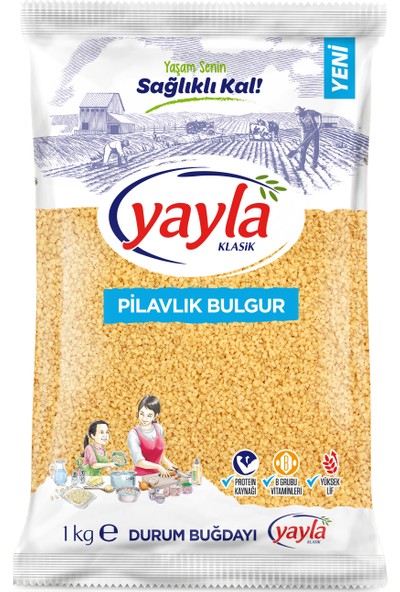 Yayla Pilavlık Bulgur 1 kg Yayla Pilavlık Bulgur 1 kg