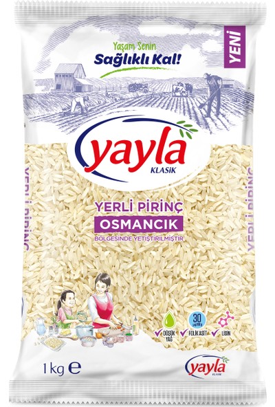 Yayla Osmancık Pirinç 1 kg Yayla Osmancık Pirinç 1 kg
