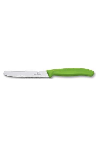 Victorinox 6.7836.L114 11cm Tırtıklı Domates & Sosis Bıçağı Victorinox 6.7836.L114 11cm Tırtıklı Domates & Sosis Bıçağı