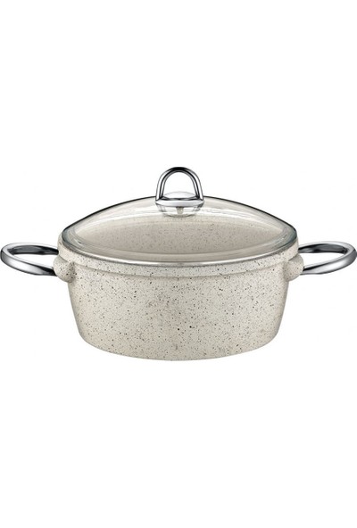 Taç Vision Döküm Derin Tencere 20 Cm Beyaz Taç Vision Döküm Derin Tencere 20 Cm Beyaz