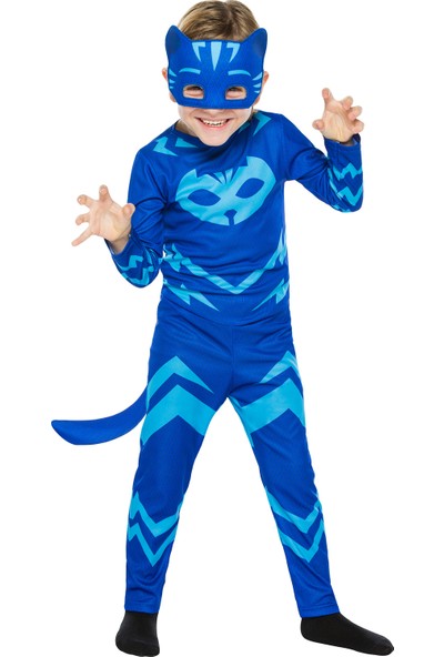 PJ Masks PijaMaskeliler Kedi Çocuk Kostüm 4 - 6 Yaş PJ Masks PijaMaskeliler Kedi Çocuk Kostüm 4 - 6 Yaş