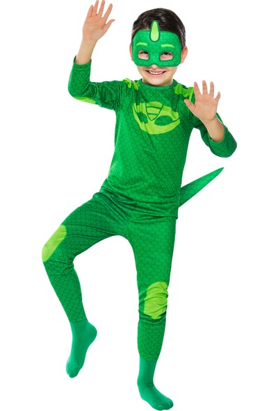 PJ Masks PijaMaskeliler Kertenkele Çocuk Kostüm 7 - 9 Yaş PJ Masks PijaMaskeliler Kertenkele Çocuk Kostüm 7 - 9 Yaş