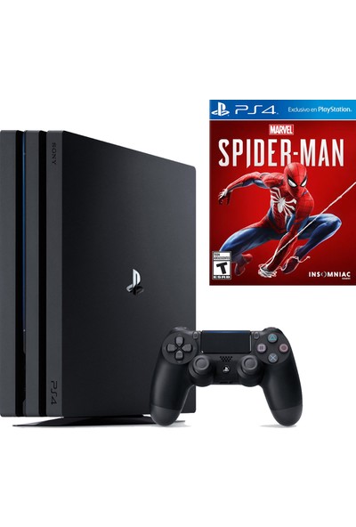 Sony PS4 Pro 1 Tb Oyun Konsolu + PS4 Spider-Man (Eurasia) Sony PS4 Pro 1 Tb Oyun Konsolu + PS4 Spider-Man (Eurasia)