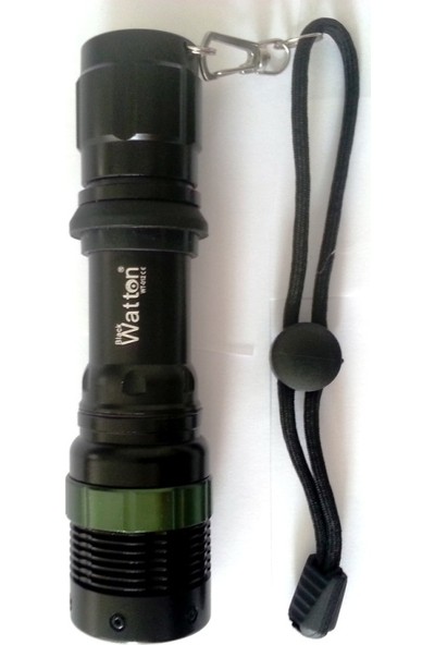 Watton Wt-037 Uzak Mesafe El Feneri Çok Özellikli Watton Wt-037 Uzak Mesafe El Feneri Çok Özellikli