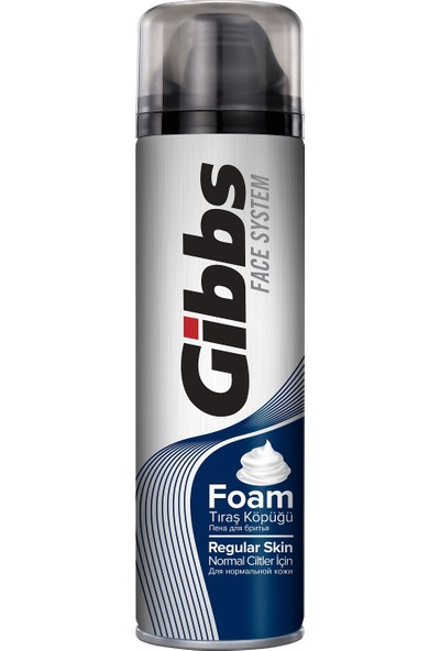 Gibbs Tıraş Köpüğü Regular 200 Ml Gibbs Tıraş Köpüğü Regular 200 Ml