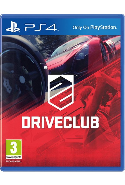 DriveClub PS4 Oyun-Türkçe Menü