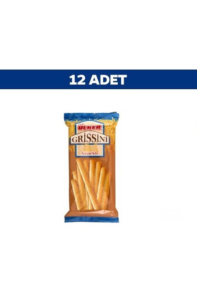 Ülker grissini Kepekli Kraker 125 gr x 12'li Ülker grissini Kepekli Kraker 125 gr x 12'li