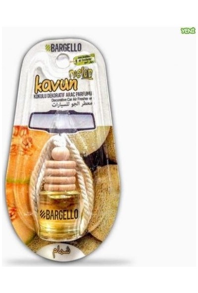 E-Hediyeci Bargello Kavun Oto Kokusu / Araç Parfümü - 8 Ml (1 Adet)