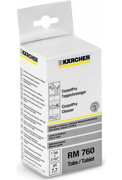 Karcher Carpetpro Rm 760 Deterjan