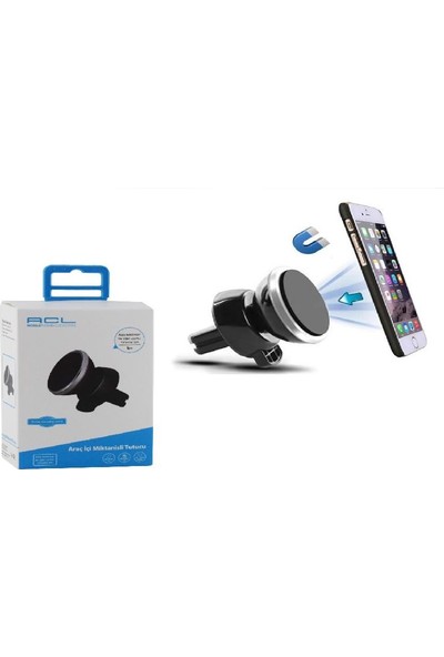 Acl Araç İçi Izgaralık Mıknatıslı Telefon Tutucu T 05