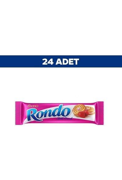 Ülker Rondo Çilek Bisküvi 61 gr x 24'lü